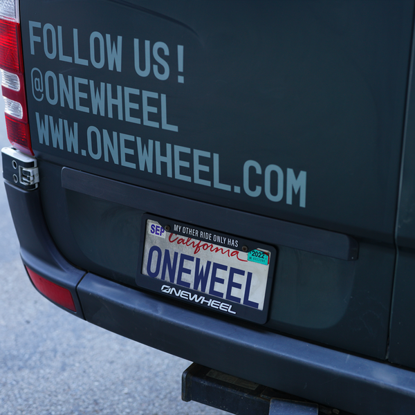 Onewheel License Plate Cover - Onewheel // Future Motion