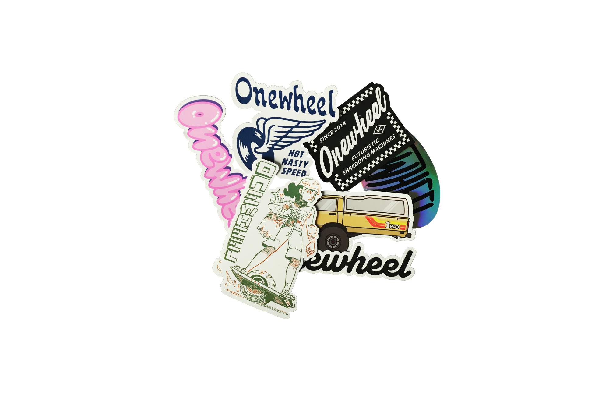 Onewheel Vinyl Sticker Pack III - Onewheel // Future Motion