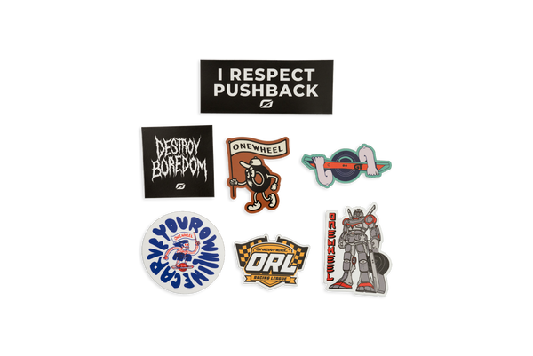 Onewheel Vinyl Sticker Pack - Onewheel // Future Motion